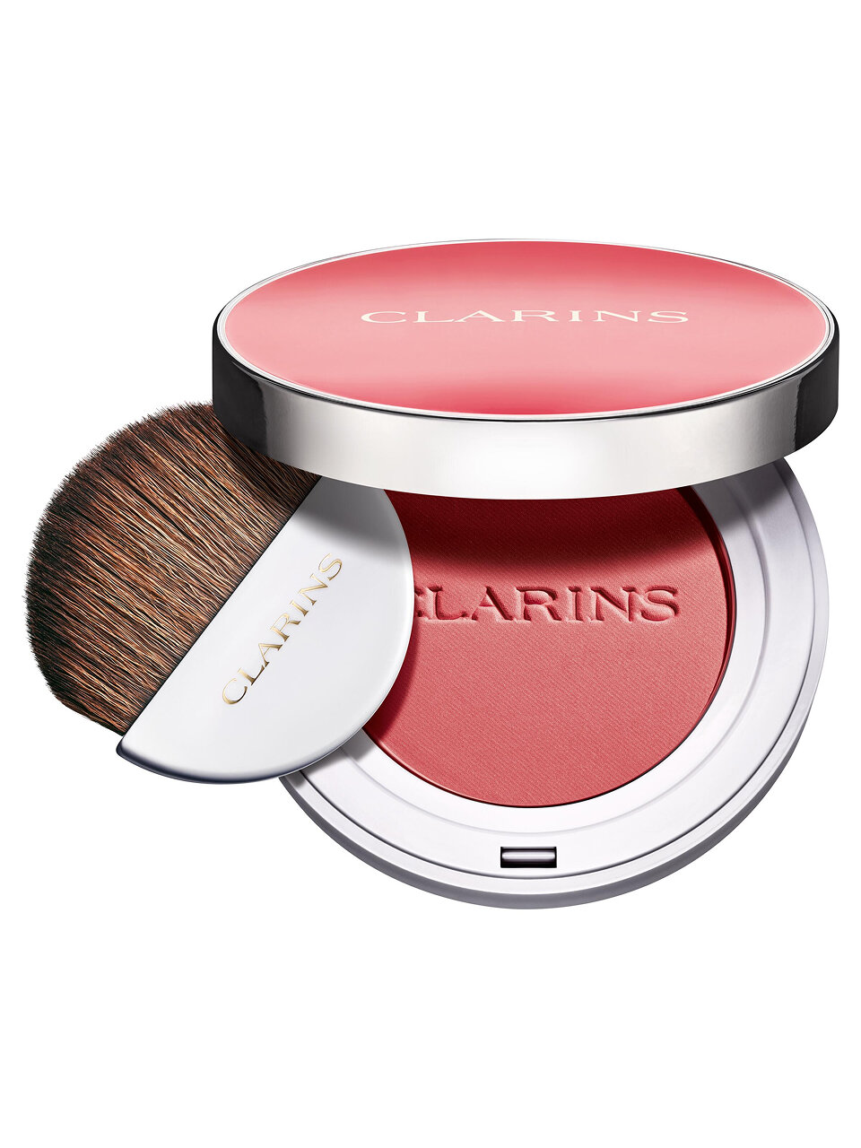 Румяна Clarins Joli Blush, компактные, матовый финиш, 02 Cheeky Pink, 5 гр
