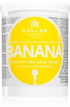 Маска для волос Kallos KJMN Professional Banana, 1000 мл