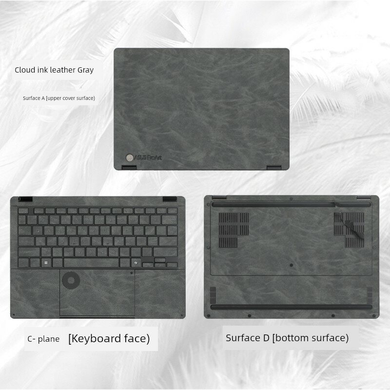 Подходит для кожаной защитной пленки ASUS ProArt 13, пленки из микрофибры для 16-дюймовых ноутбуков, однотонной