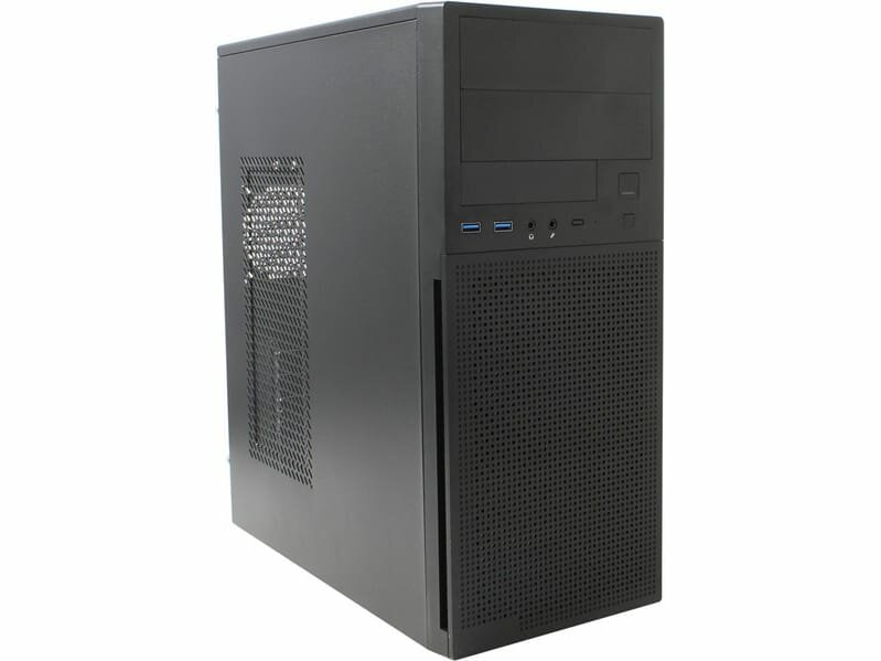Корпус ATX Powerman DA815 Без БП черный