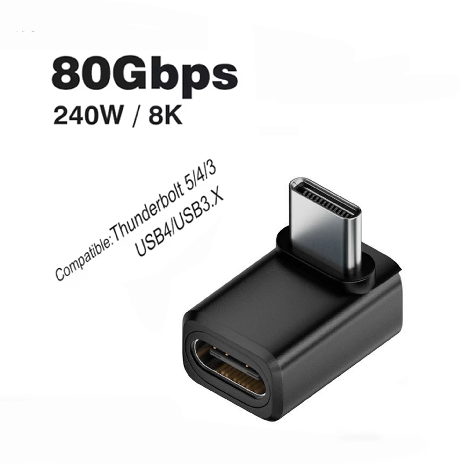 Адаптер USB-C 80 Гбит/с 240 Вт 8K