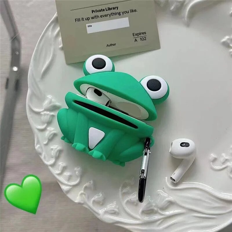 Чехол для AirPods Pro 3 Frog Potdemiel, Airpods 1/2