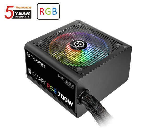 Блок питания Thermaltake 700 Вт Smart RGB PS-SPR-0700NHSAWE-1