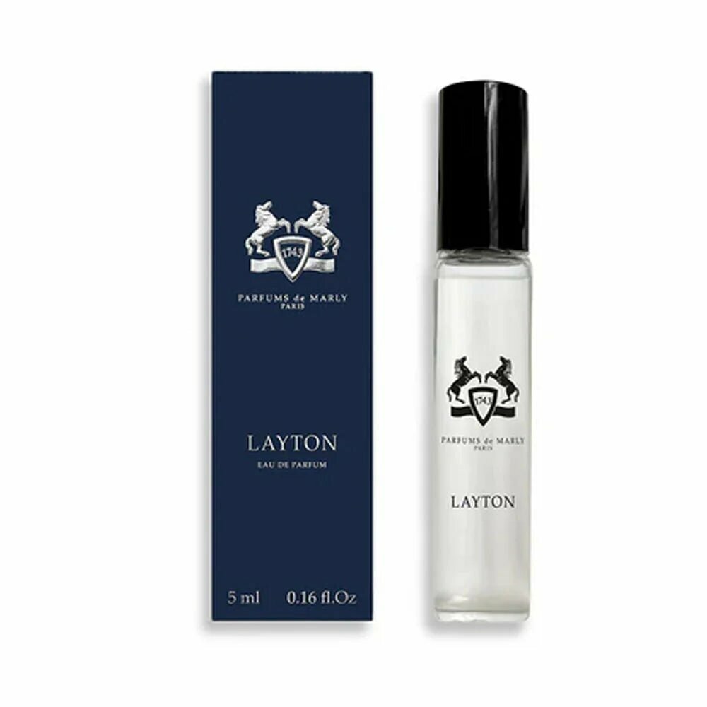 Парфюмерная вода Parfums de Marly Layton, объем 5 мл, аромат мужской, 2016 год