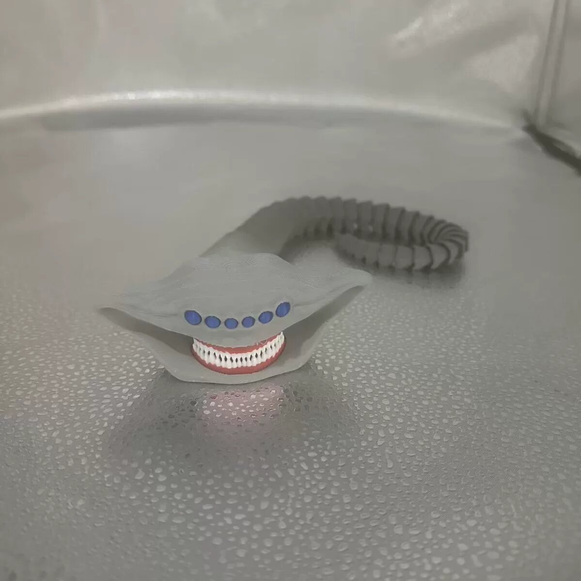 Модель морского монстра Гранд-Майя, синий гигантский морепожиратель, 3D-печатная фигурка-игрушка grand maya [Серый