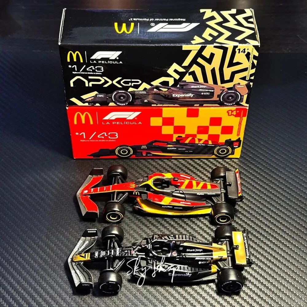 Машинка McDonald's x F1 1:43 формула 1 McDonald's Car
