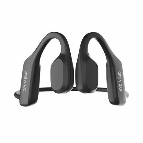 Беспроводные наушники Bluetooth для автомобиля, модель Bone-X1 в черном цвете с встроенным микрофоном, отличное