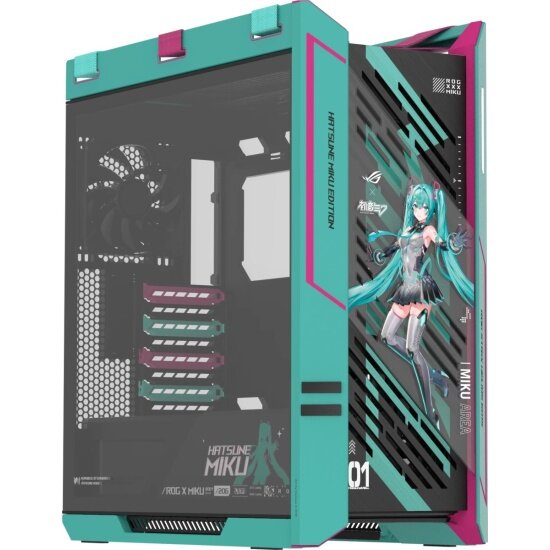 Корпус Asus ROG STRIX HELIOS II GX601S Hatsune Miku Edition