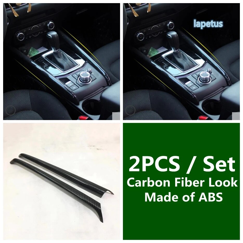 Накладка на консоль Mazda CX-5 CX5 2017-2024, карбон