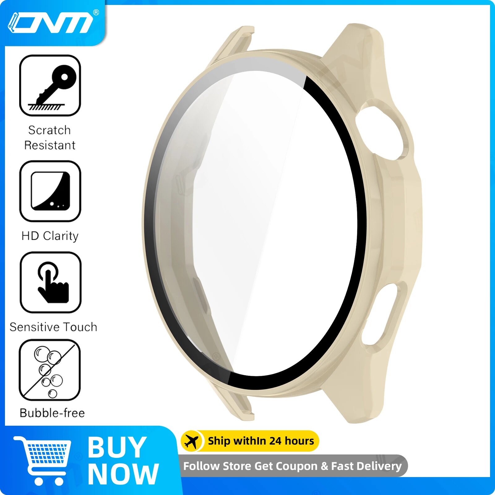 Защитное стекло ONM для Huawei Watch GT6 46mm, Lvory