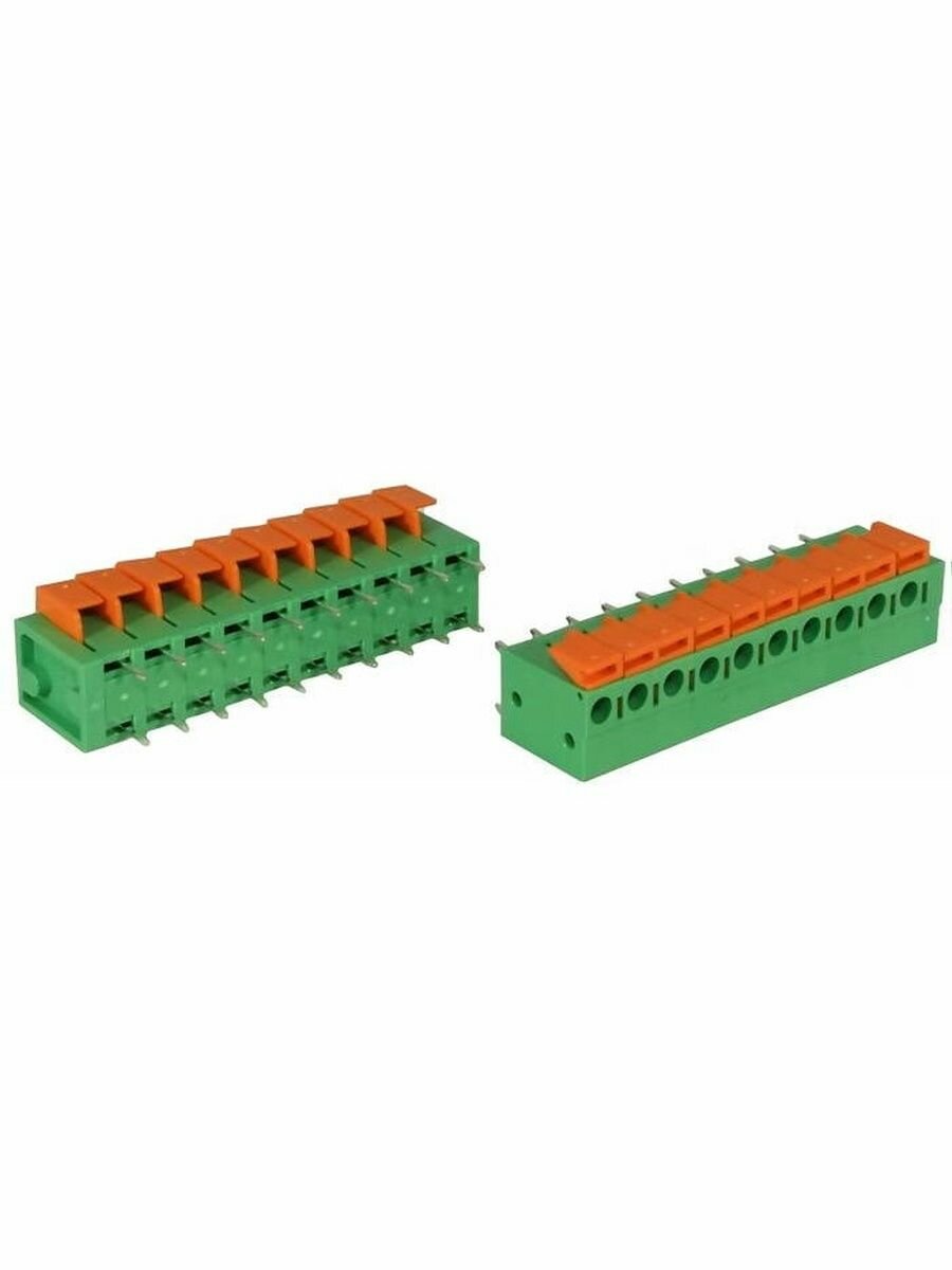DG142V-5.08-10P-14-00ZH Оригинальный оригинальный разъем фиксированный клеммный блок пружинного типа