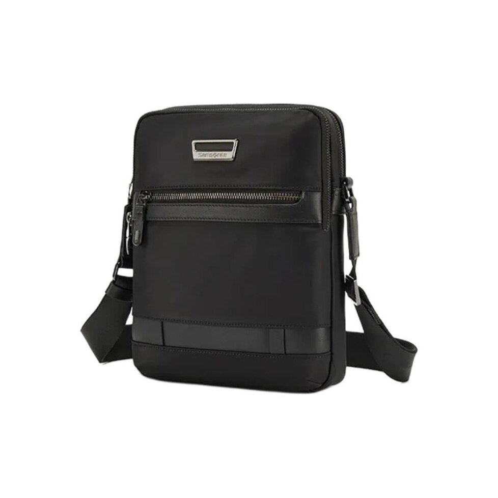 Сумка Samsonite, фактура матовая, черный — фото 1