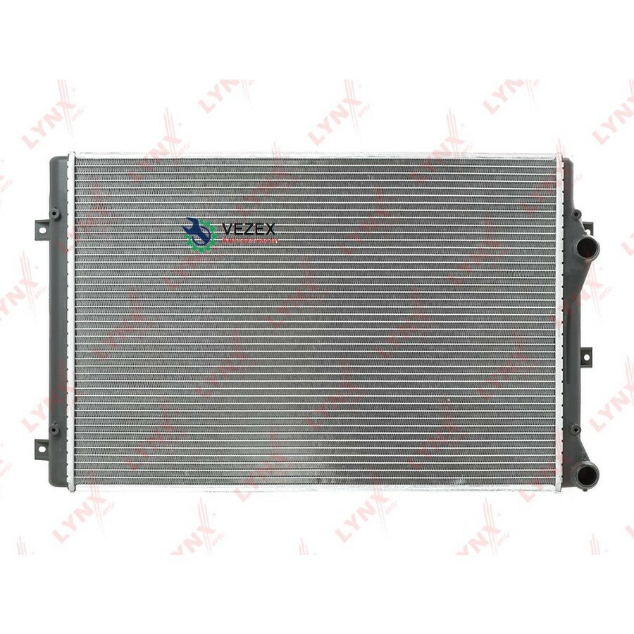 LYNXAUTO RB1002 Радиатор охлаждения двигателя Skoda Octavia II (A5) 1.8, 2.0 (04-) / Skoda Superb II (08-) 1.8, 2.0 / VW Passat B6 (05-) 1.4, 1.8, 2.0 / Golf V (03-) / Golf VI (08-) [M/A]