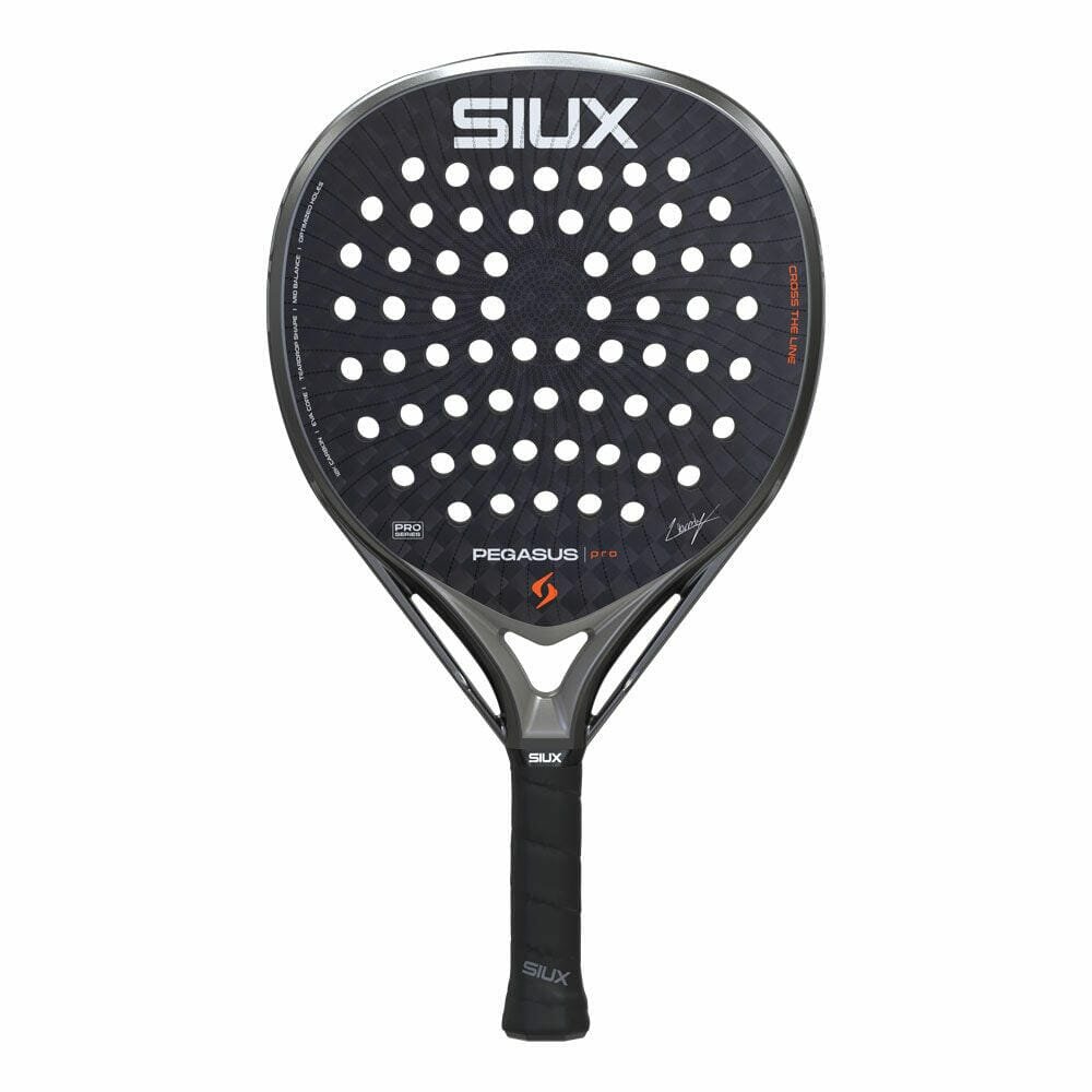 DECATHLON ракетка для падел тенниса siux pegasus pro 2026, черно-серый, размер ручки 0