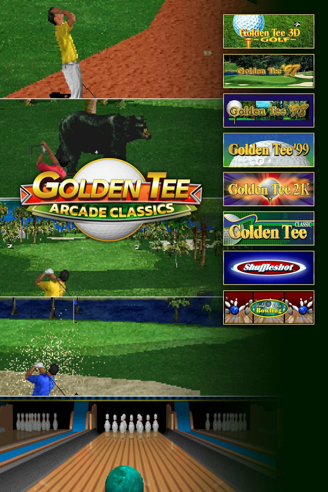 Игра Golden Tee Arcade Classics — Xbox Series X|S, Xbox One — Цифровая версия