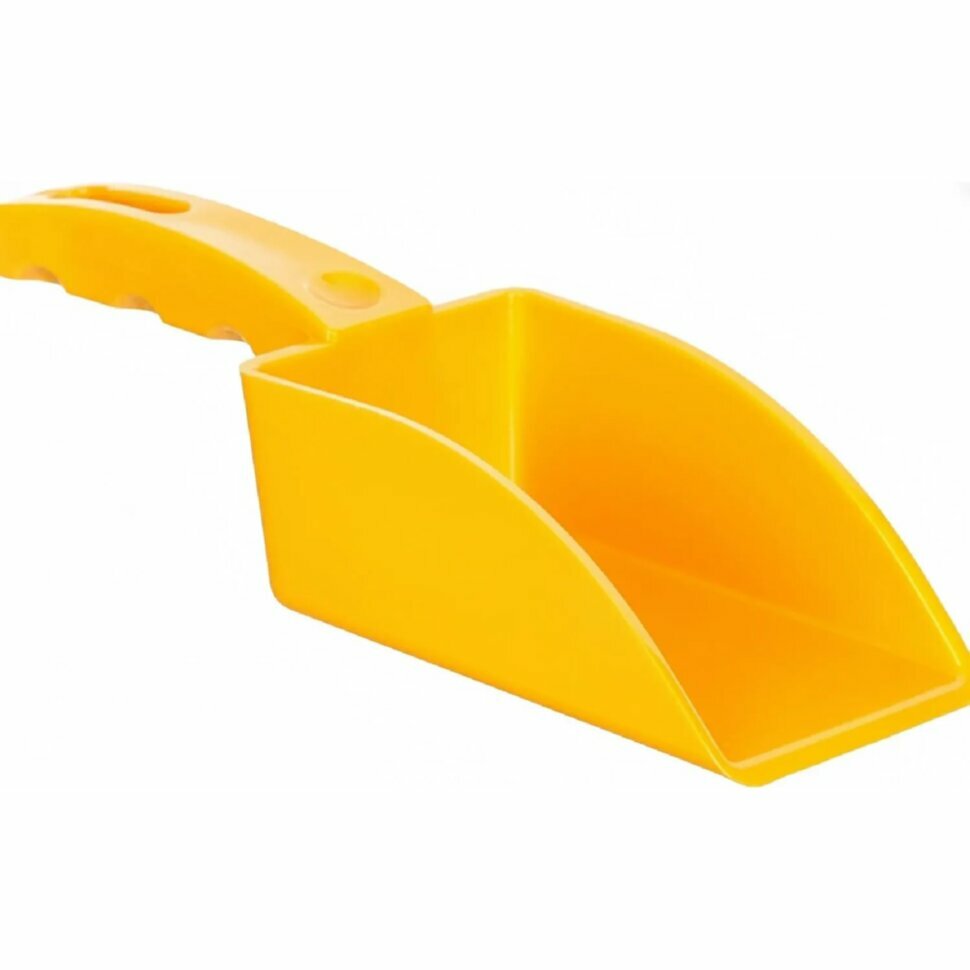 Совок Ringa ручной пластмассовый, бесшовный, 0,2л, 210мм, жёл._FSS1Y, 2369259