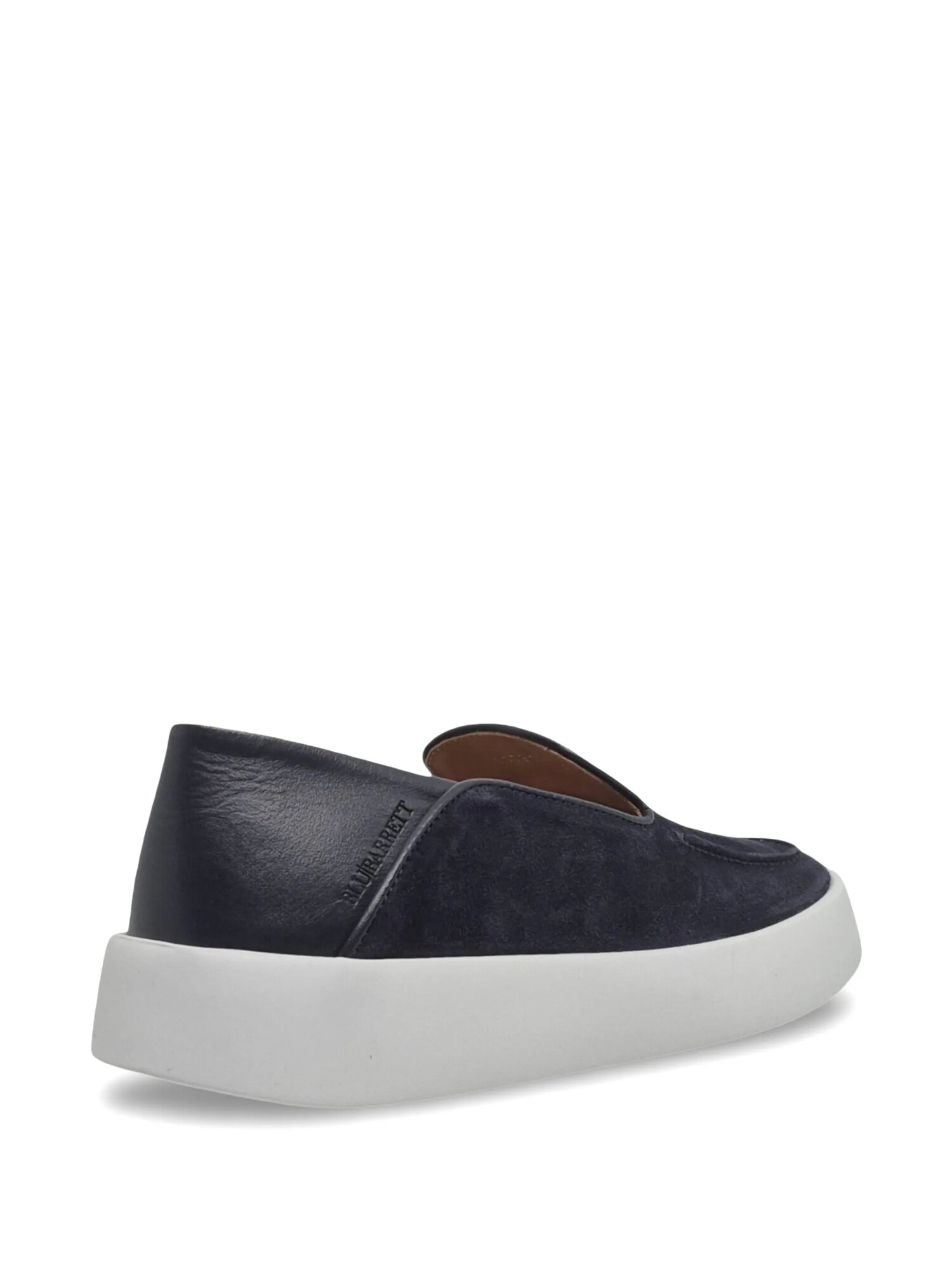 Лоферы Barrett Suede leather loafers, размер 8.5, blue — фото 1