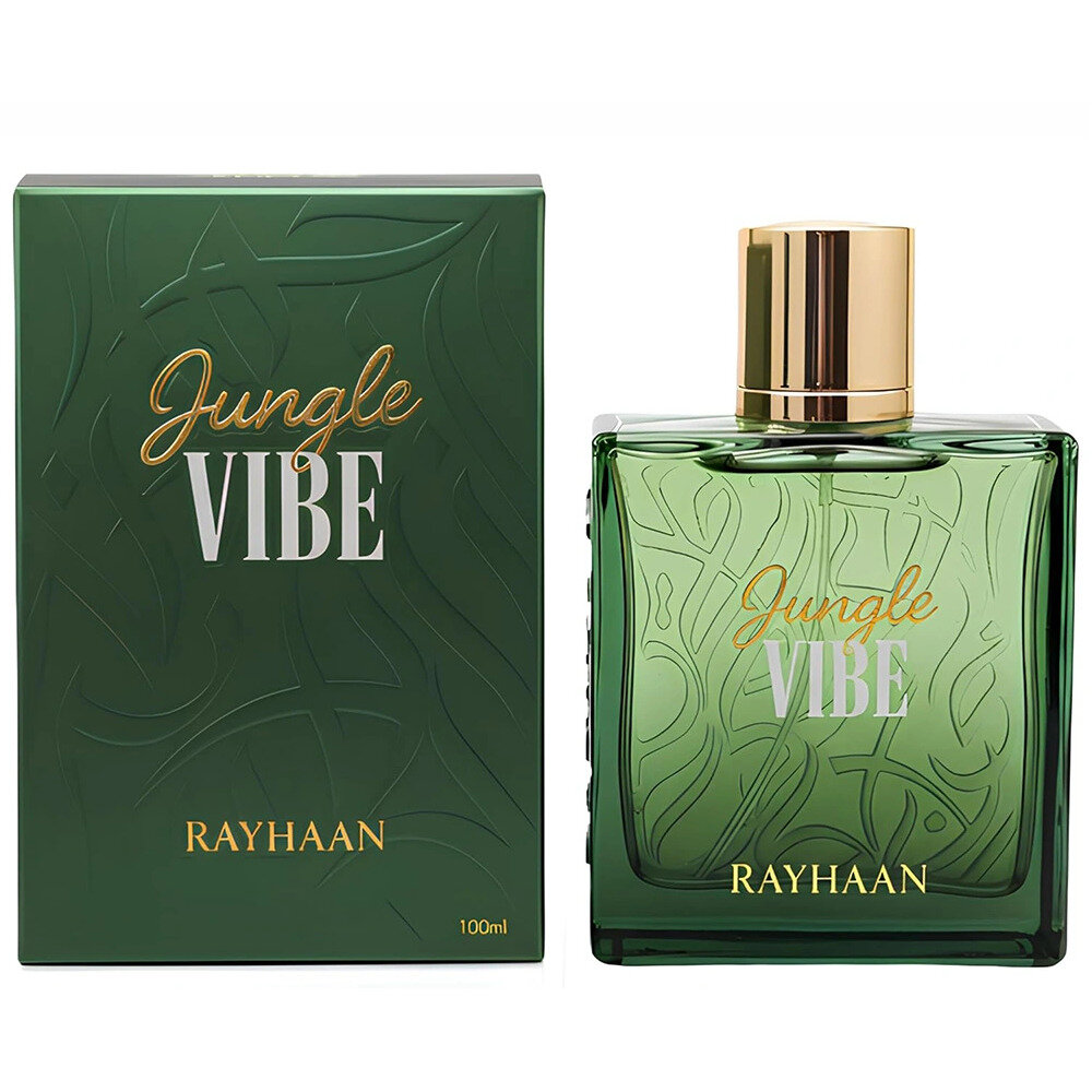 Парфюмерная вода для женщин и мужчин Rayhaan Jungle Vibe 100 мл / Духи Рейхаан Джангл Вайб / Атмосфера джунглей