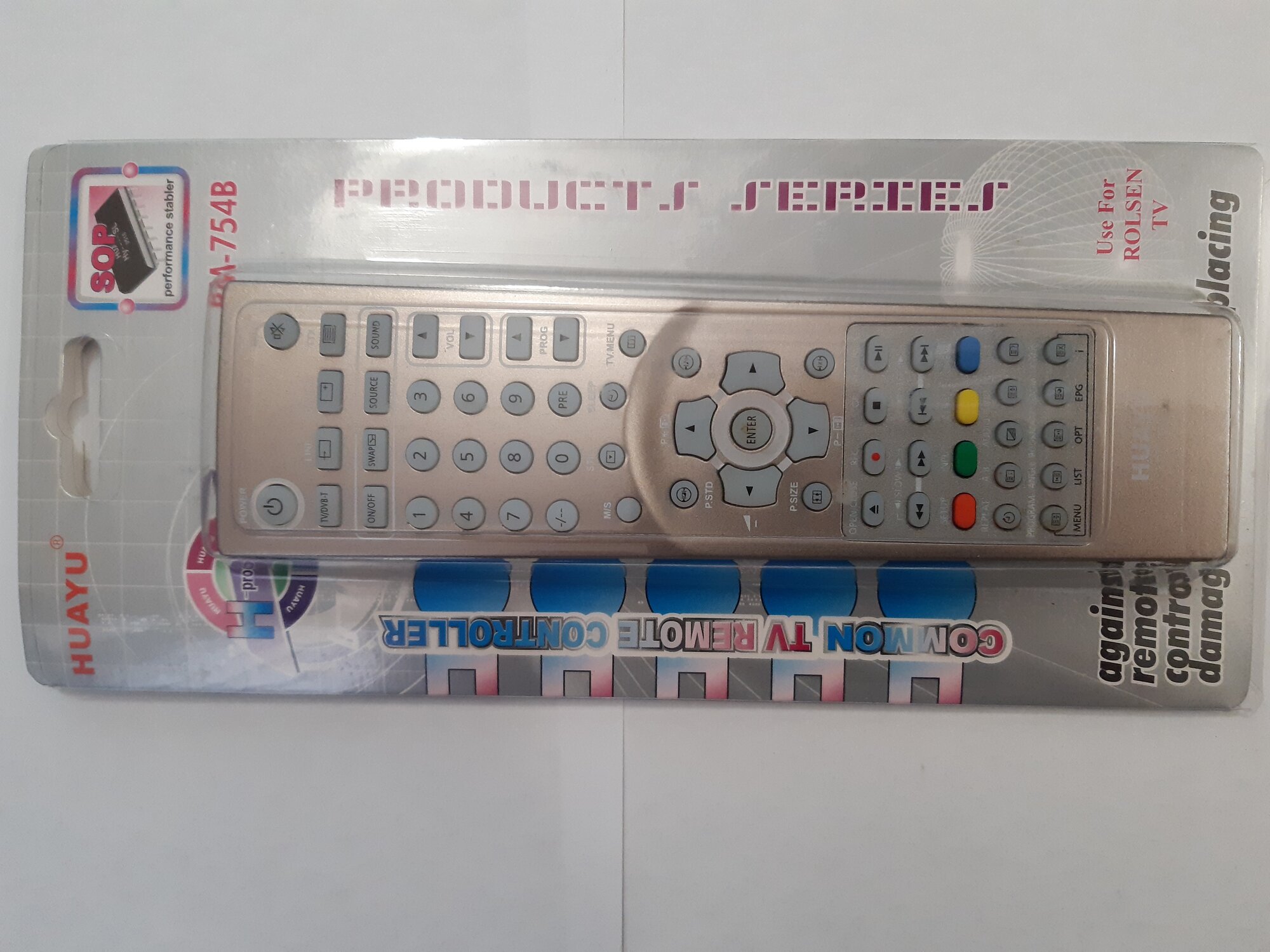ПДУ HUAYU Universal ROLSEN RM-754B TV