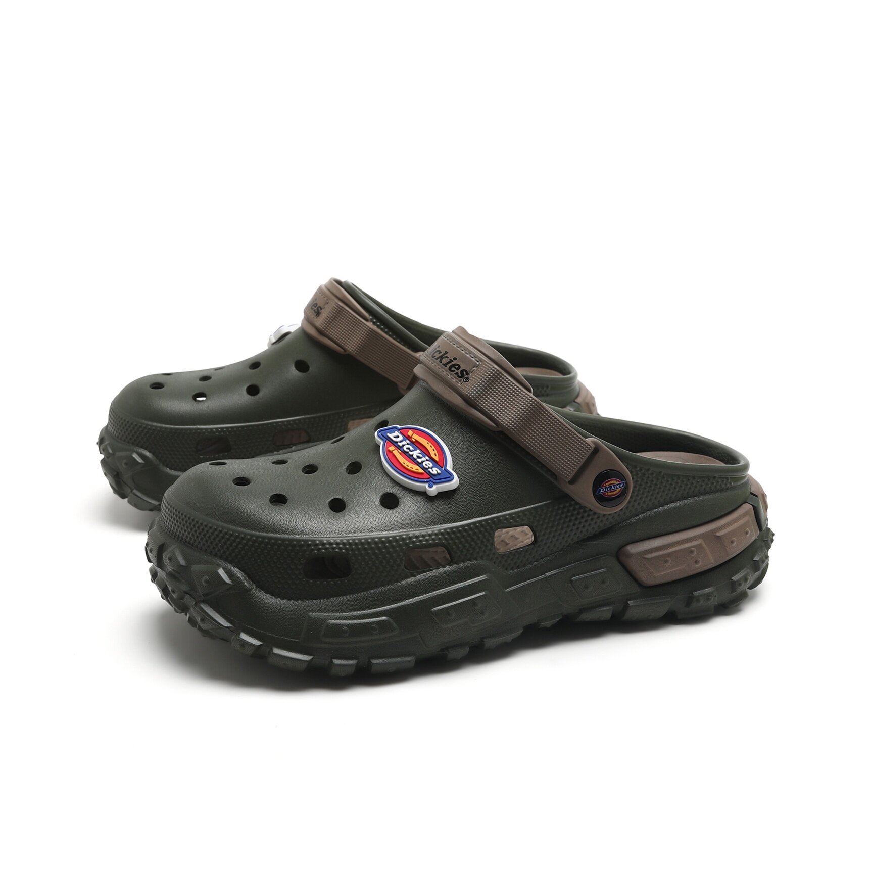 Сабо Dickies, размер EU 44 стопа (27CM), темно-зеленый — фото 1