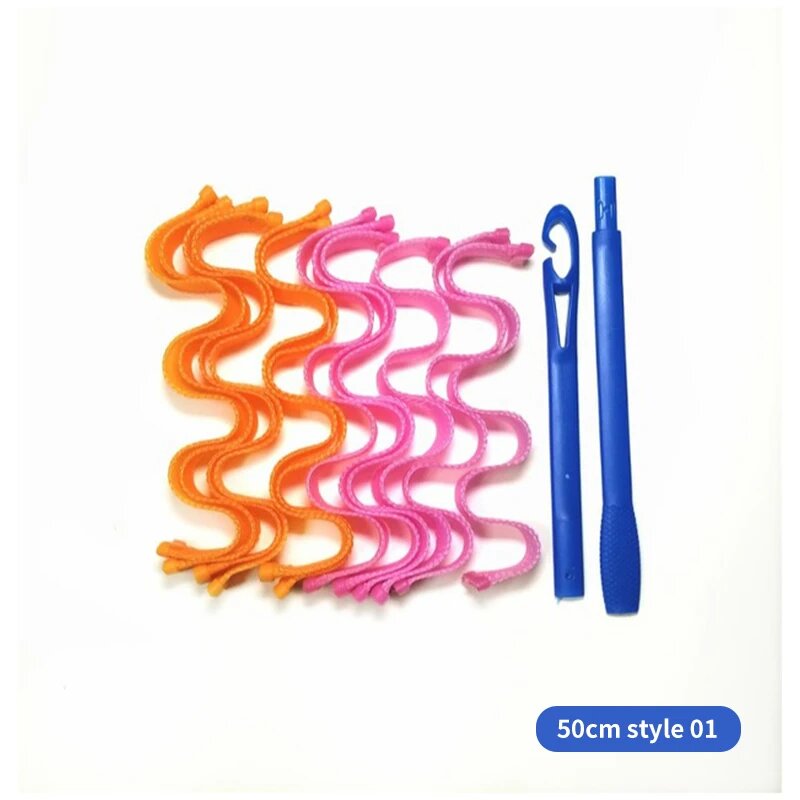 Бигуди для волос набор из 12/10 шт 12pcs 50cm wave 1