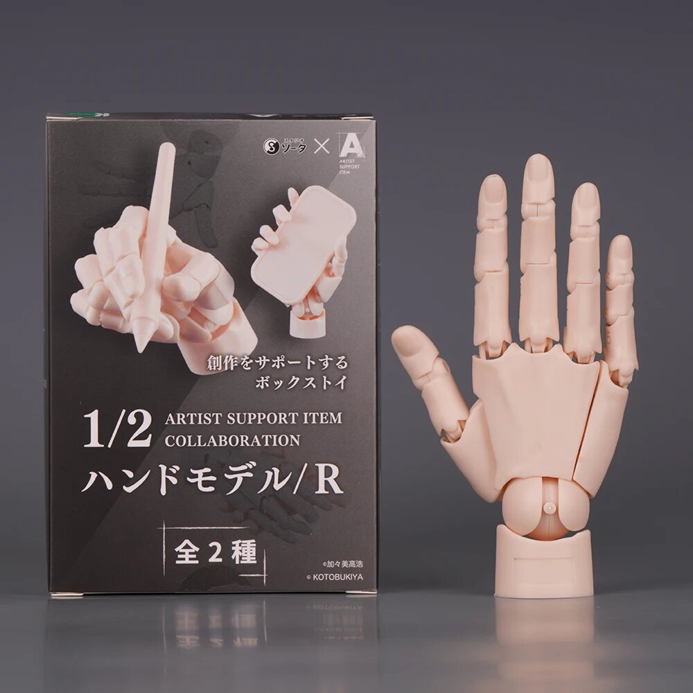 Bandai Супердвижная модель руки 1/2 as pic