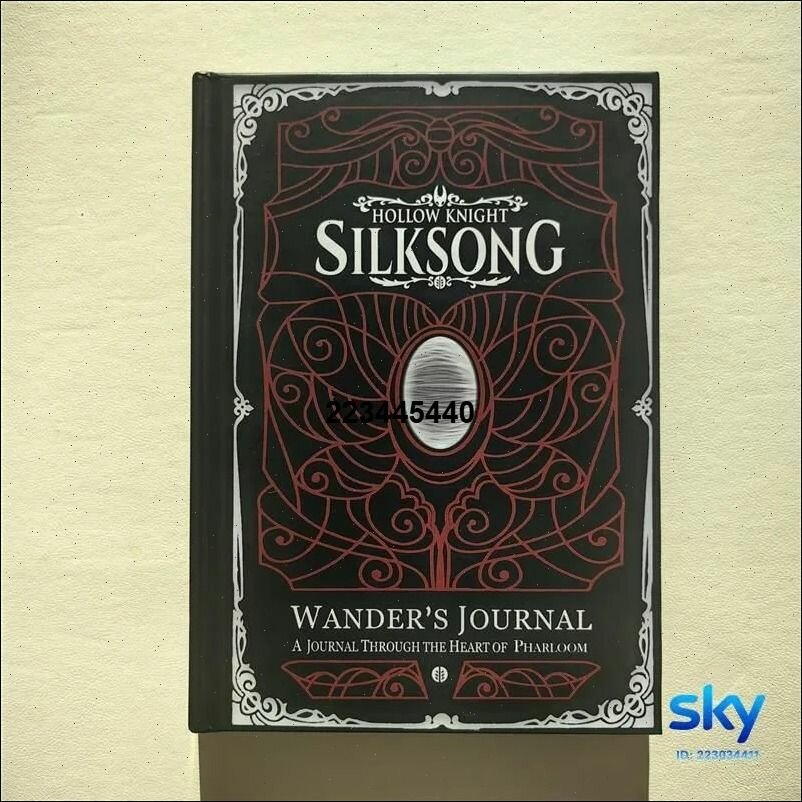 Короткий вариант Коллекционный артбук Hollow Knight Silksong Wander's Journal