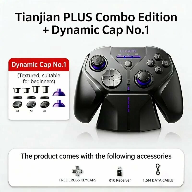 LeadJoy Xeno Plus игровой контроллер - Bluetooth для ПК, мобильного телефона, Steam, телевизора, Switch 2