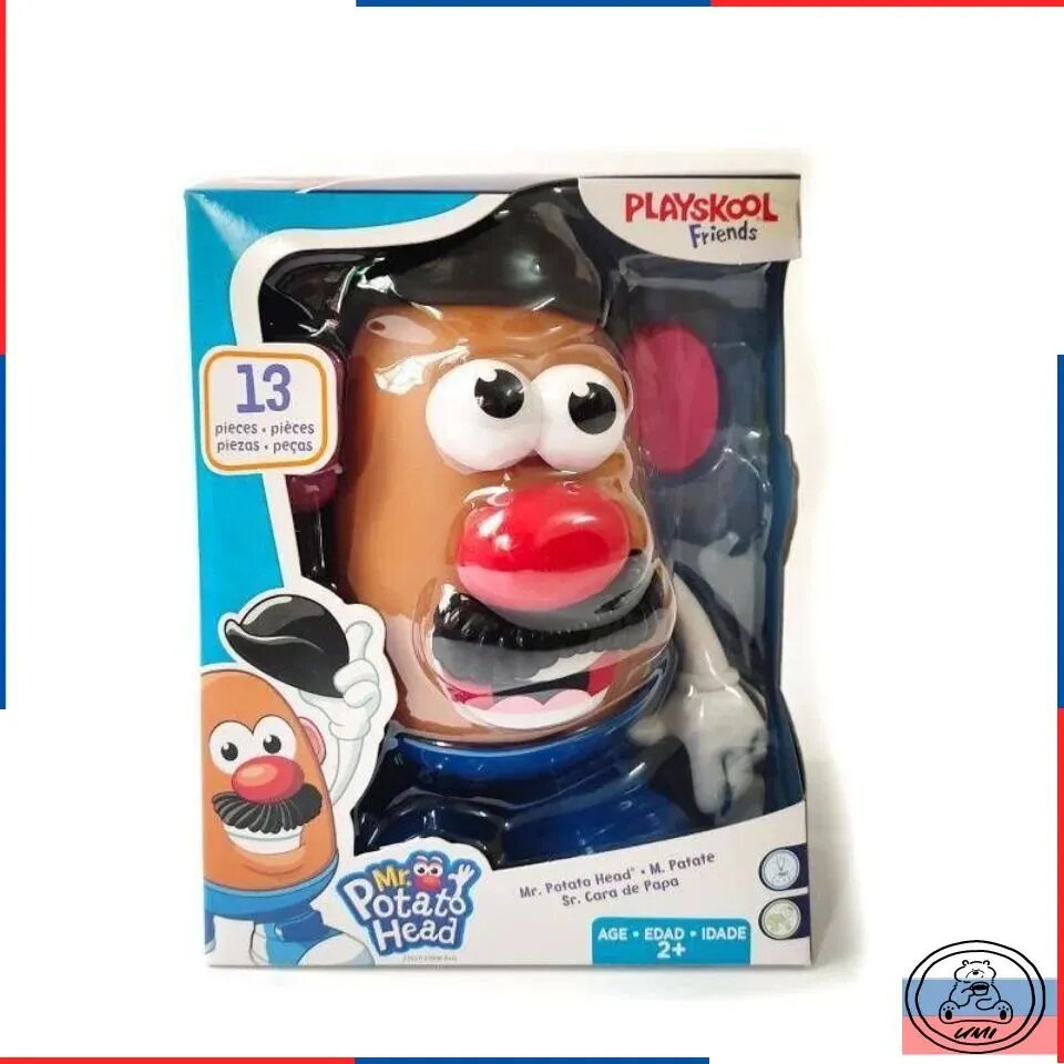 Мистер Картошка Playskool Friends, классическая развивающая игрушка, 13 деталей