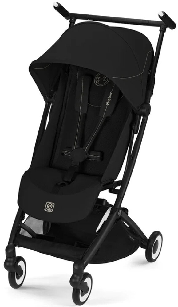 Cybex Libelle (Magic Black на шасси Black с дождевиком и бампером 2026)