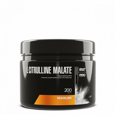 Аминокислота Maxler L-Citrulline Malate, нейтральный, 200 гр.