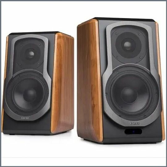 Колонки Edifier S1000MK II brown мощность 120 Вт Bluetooth 5.0. коричневые