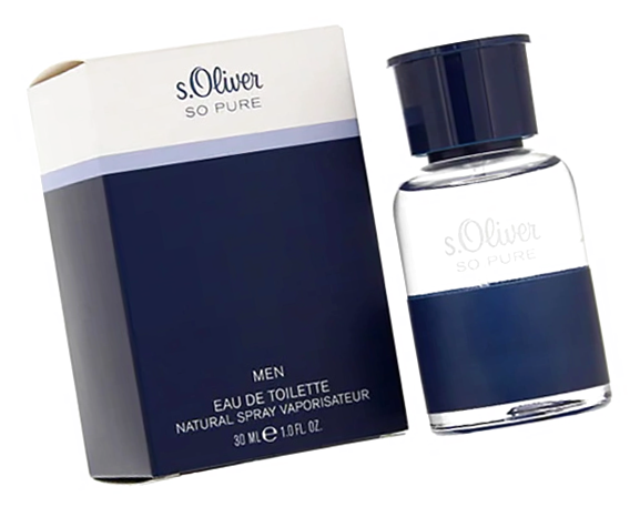 Eau de toilette S Oliver So Pure Men для мужчин 30 мл / Со Пур Мэн