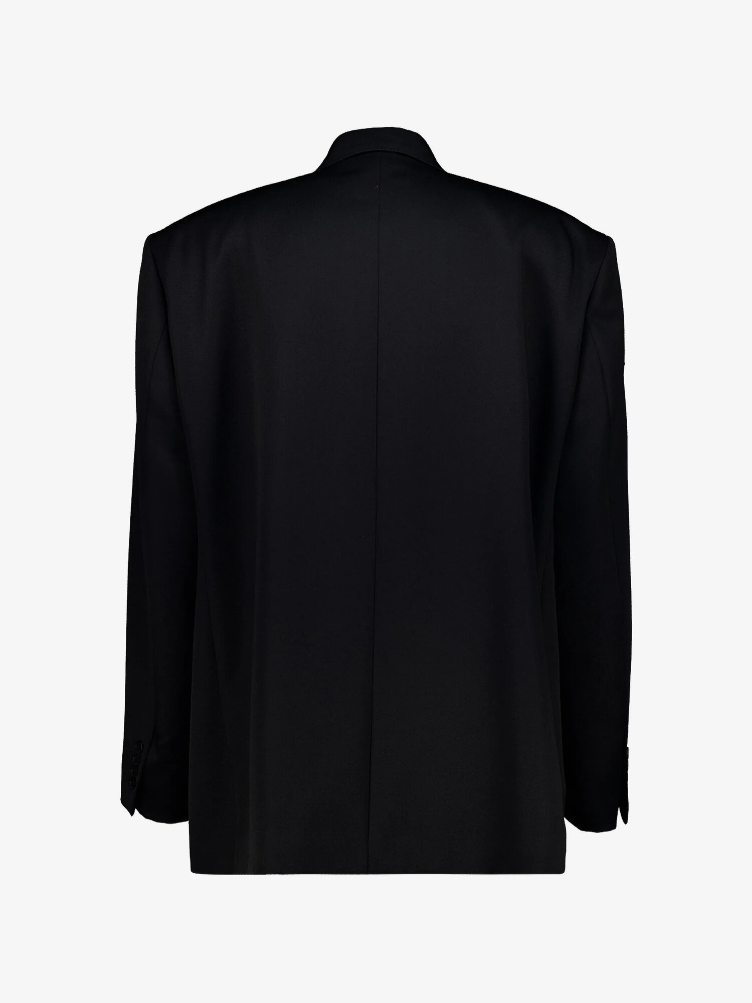Куртка BALENCIAGA Double-breasted wool-gabardine jacket, размер 48 — фото 1