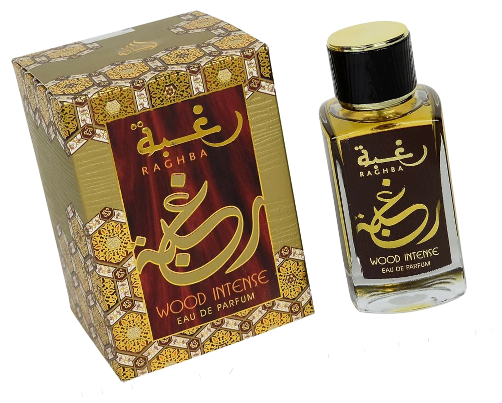 Аромат Lattafa Perfumes Raghba Wood Intense для мужчин 100 мл / Латтафа Рагба Вуд Интенс Дерево