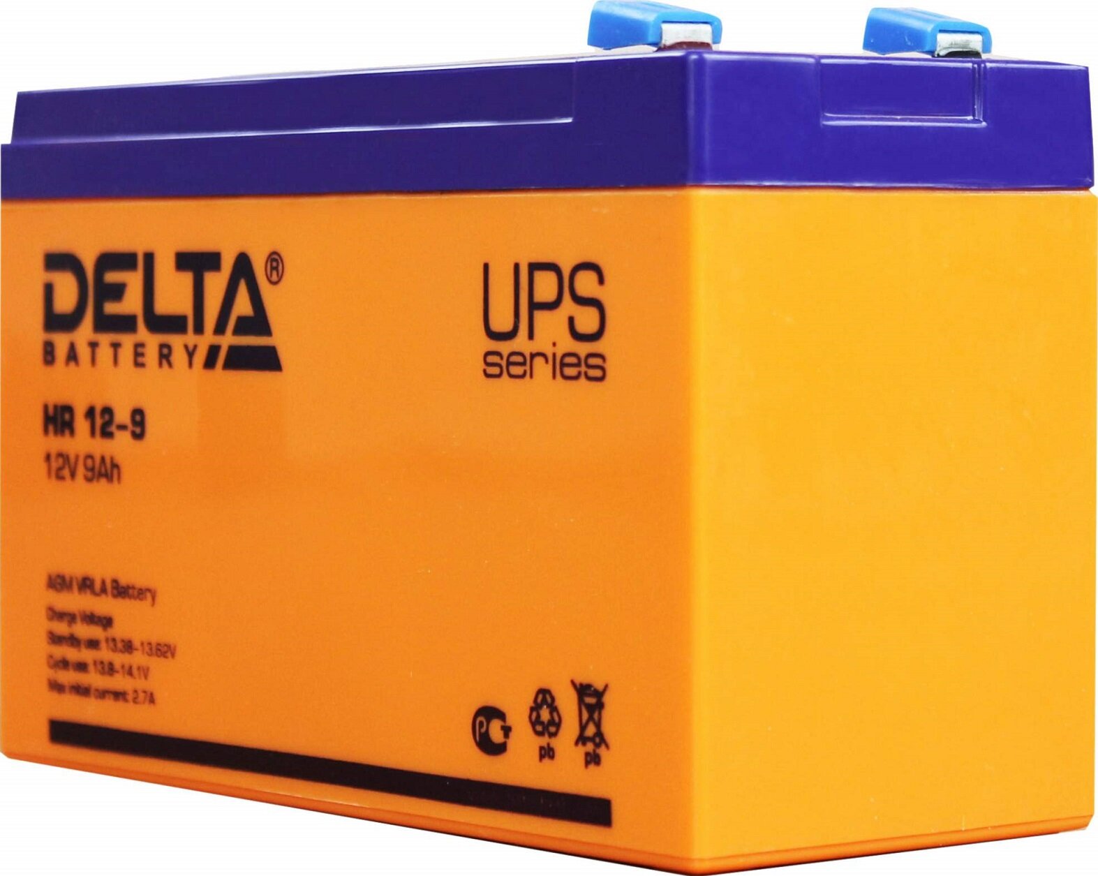 Гелевый аккумулятор DELTA HR 12-9