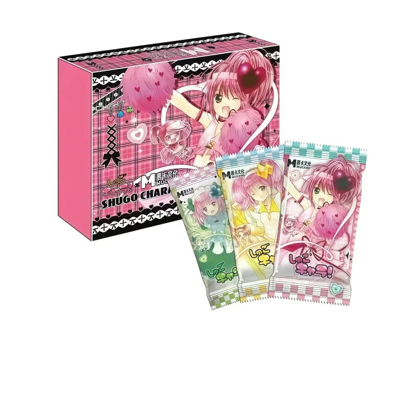 Shugo Chara: Коллекционная карточка Аму и Икуто, Розовый, 1BOX