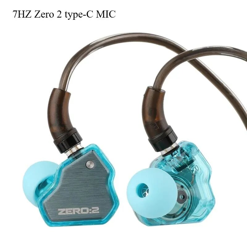 7HZ Наушники, синий