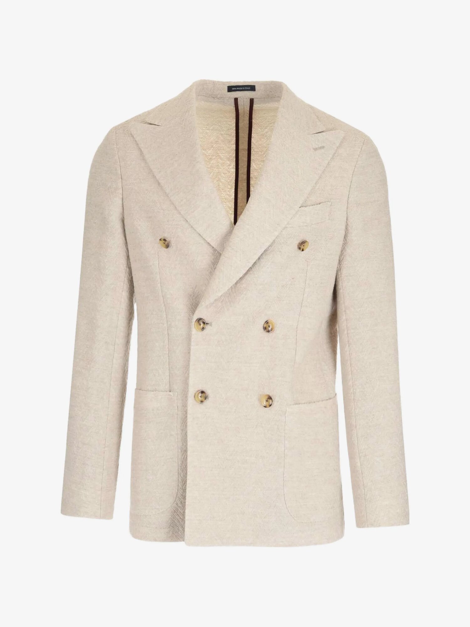 Пиджак Double-breasted herringbone blazer