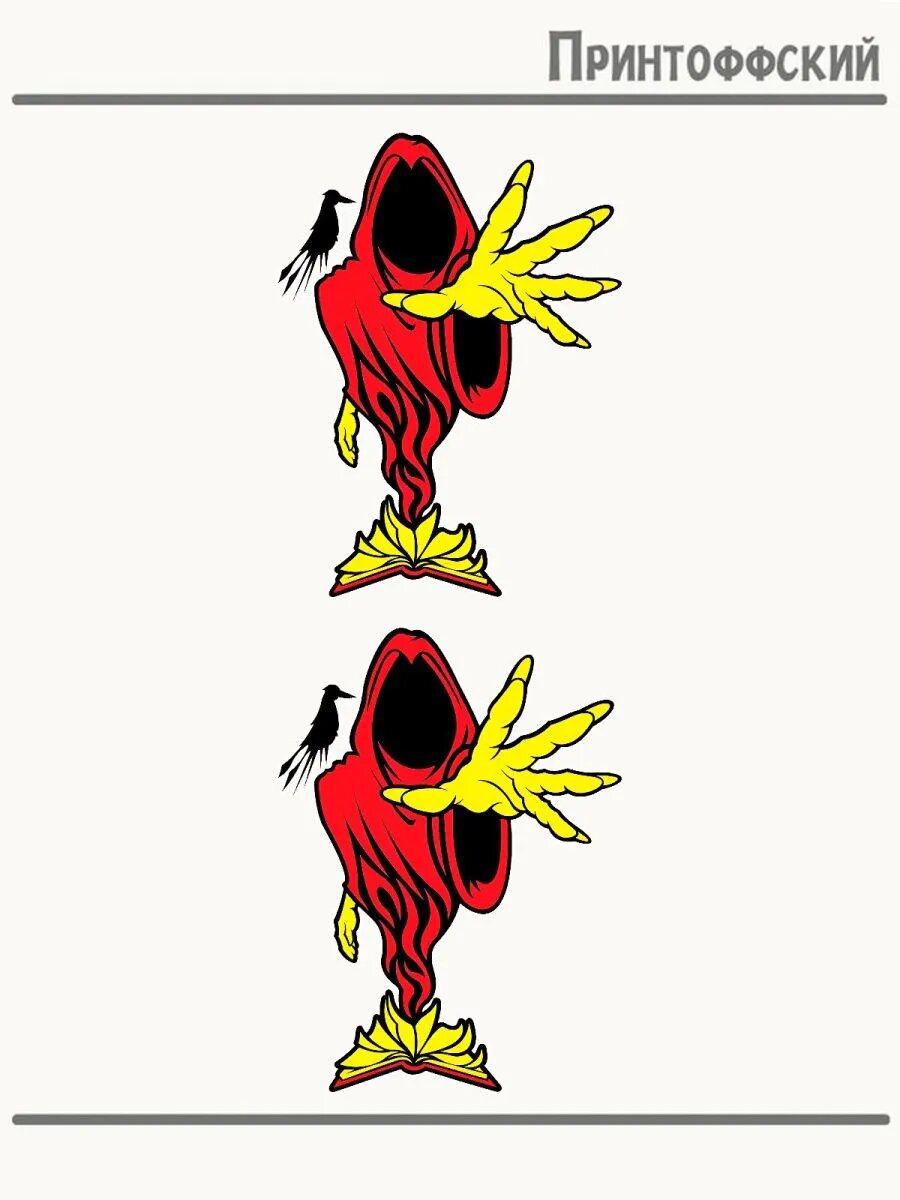 Термонаклейка Insane clown posse