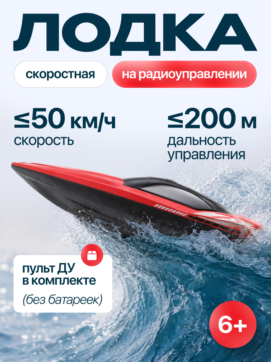 Скоростная лодка на радиоуправлении VELIX Pro