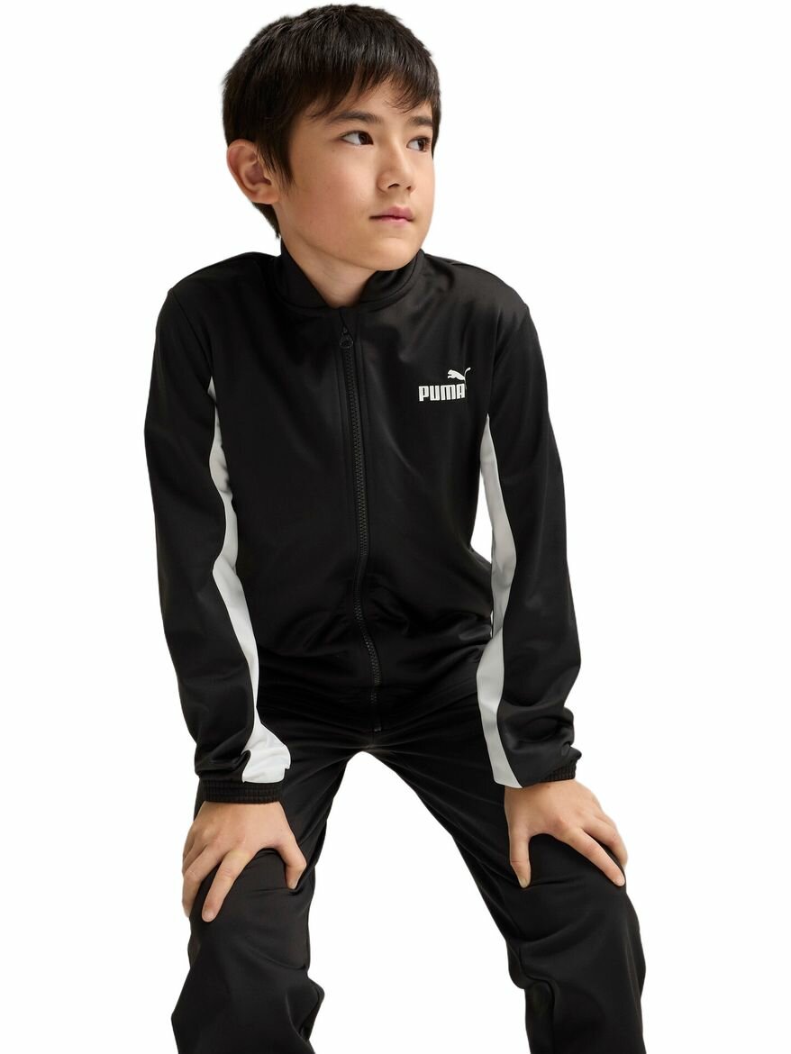 Костюм спортивный PUMA Poly Baseball Suit B, размер 152, черный — фото 1