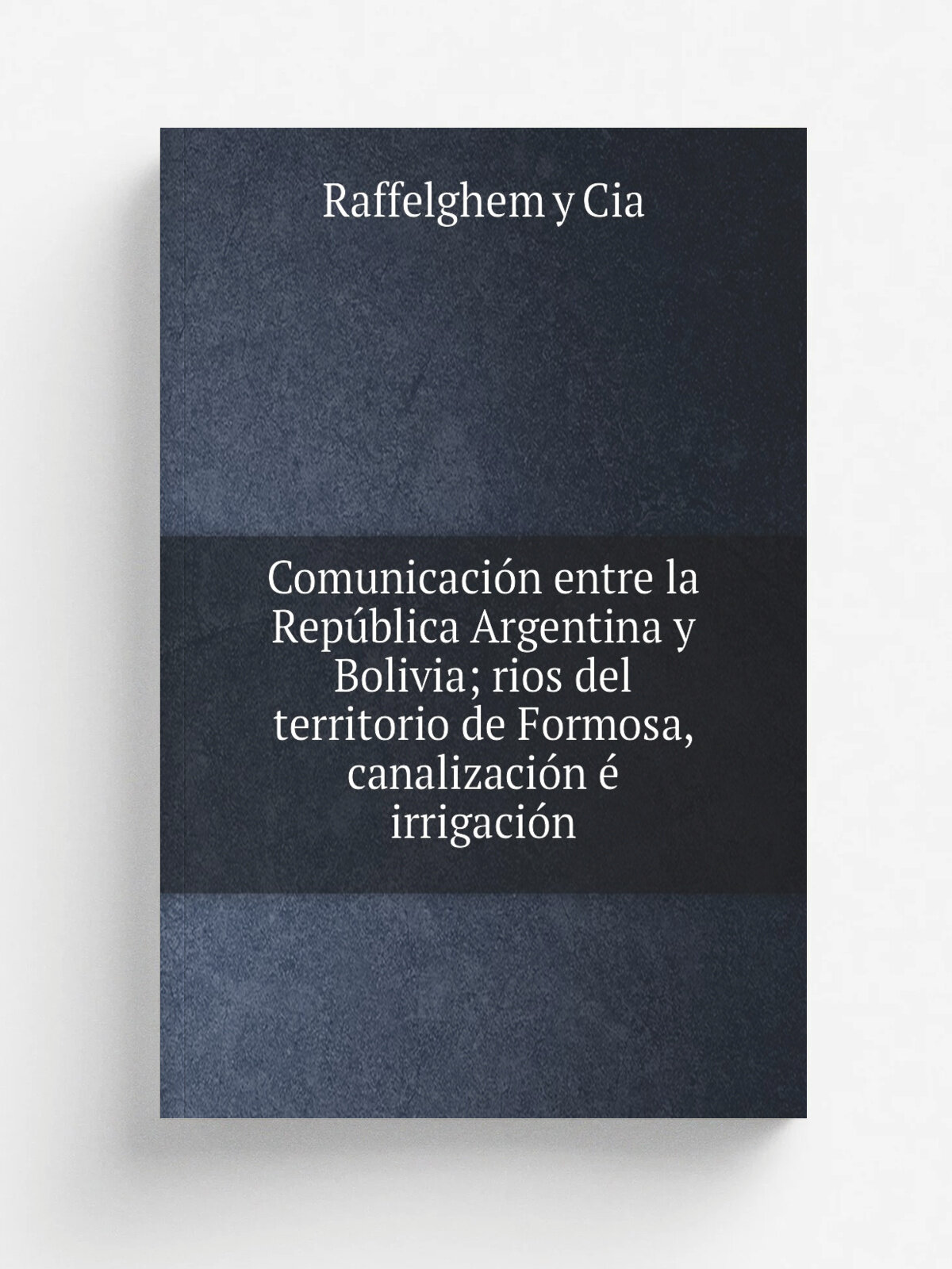 Comunicaci.n entre la Rep.blica Argentina y Bolivia; rios del territorio de Formosa, canalizaci.n . irrigaci.n | Raffelghem y Cia | 1899 | Buenos Air…