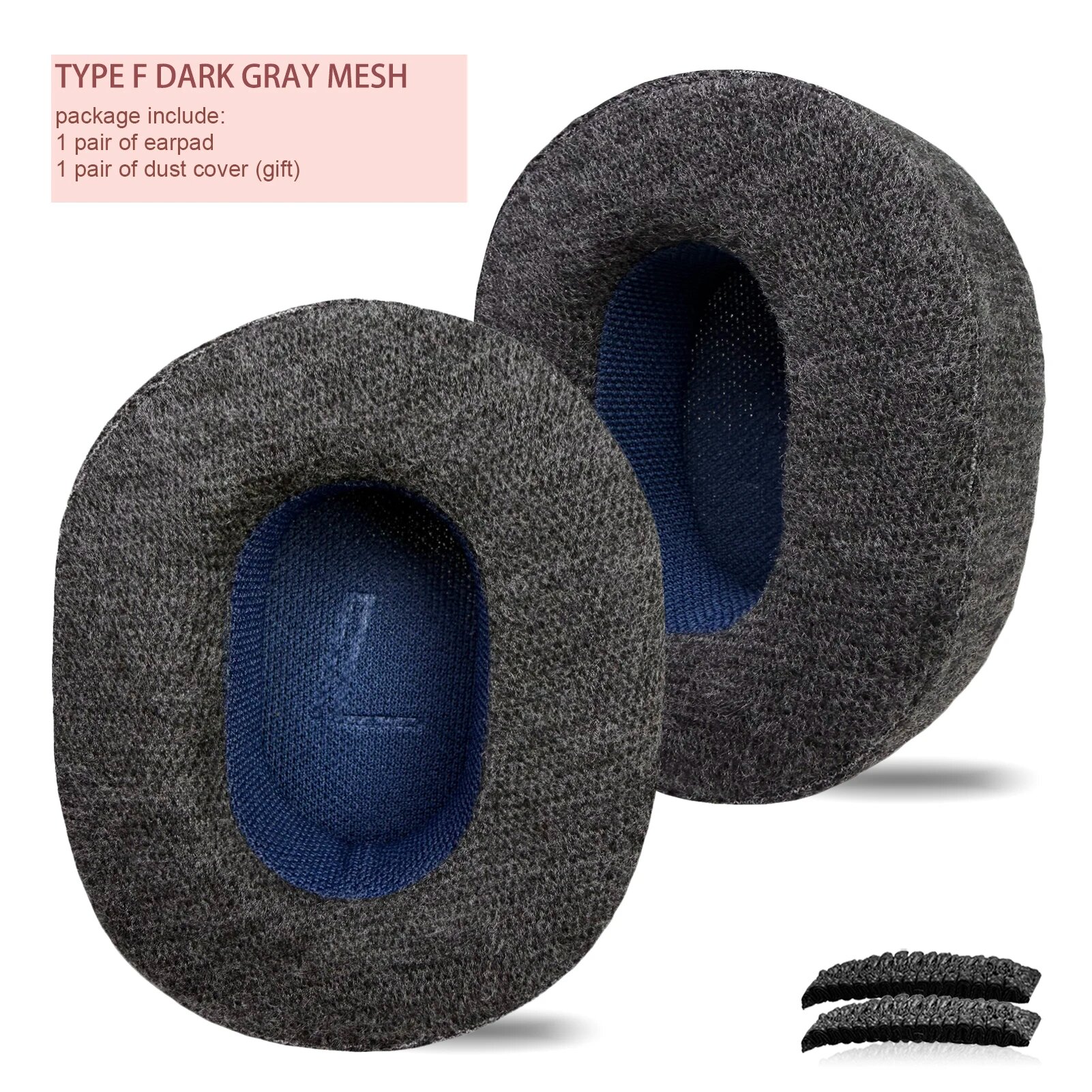 Амбушюры AKG K361/K371 Type F Mesh, Dark Gray