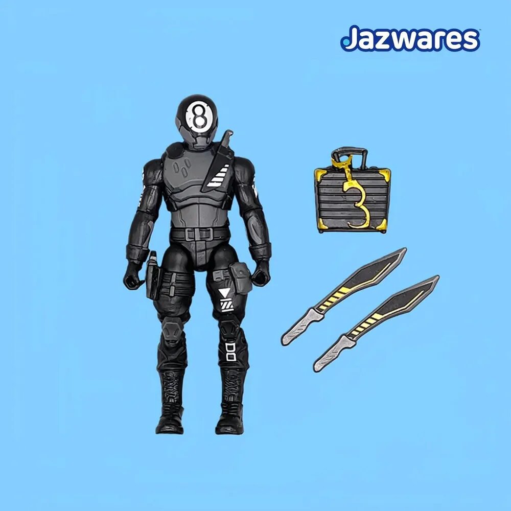 Экшн-фигурка Wild Card из игры Fortnite/Фортнайт, подарочное статуэточное оружие (10 см, упаковка)