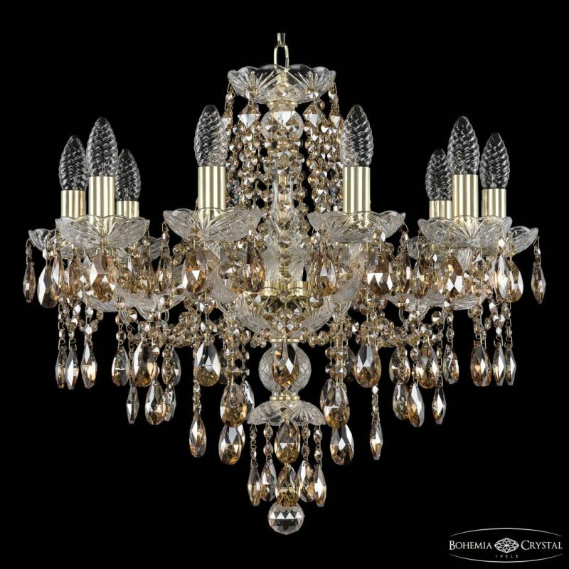 Подвесная люстра Bohemia Ivele Crystal 1415 1415/10/200 G R721