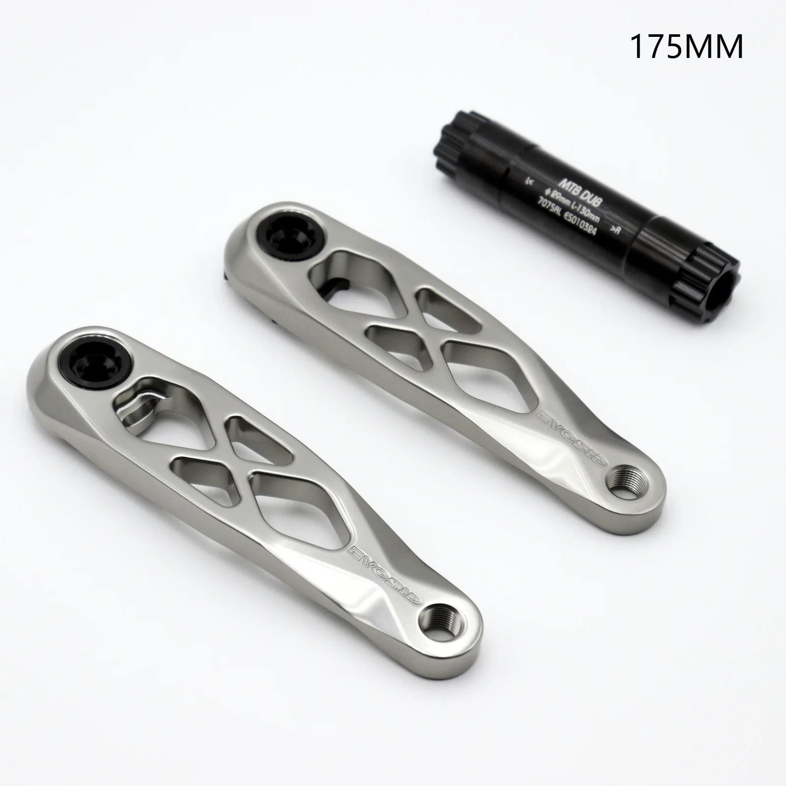 EVOSID 5DEV Шатуны для MTB 165-170mm, CNC HollowTech, набор шатунов из высокопрочного алюминиевого сплава, совместимость с SRAM Boost