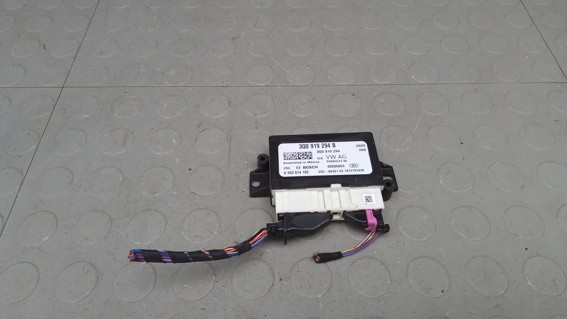 Блок PDC (парктроников) VOLKSWAGEN TIGUAN 2, Номер 3Q0919294B