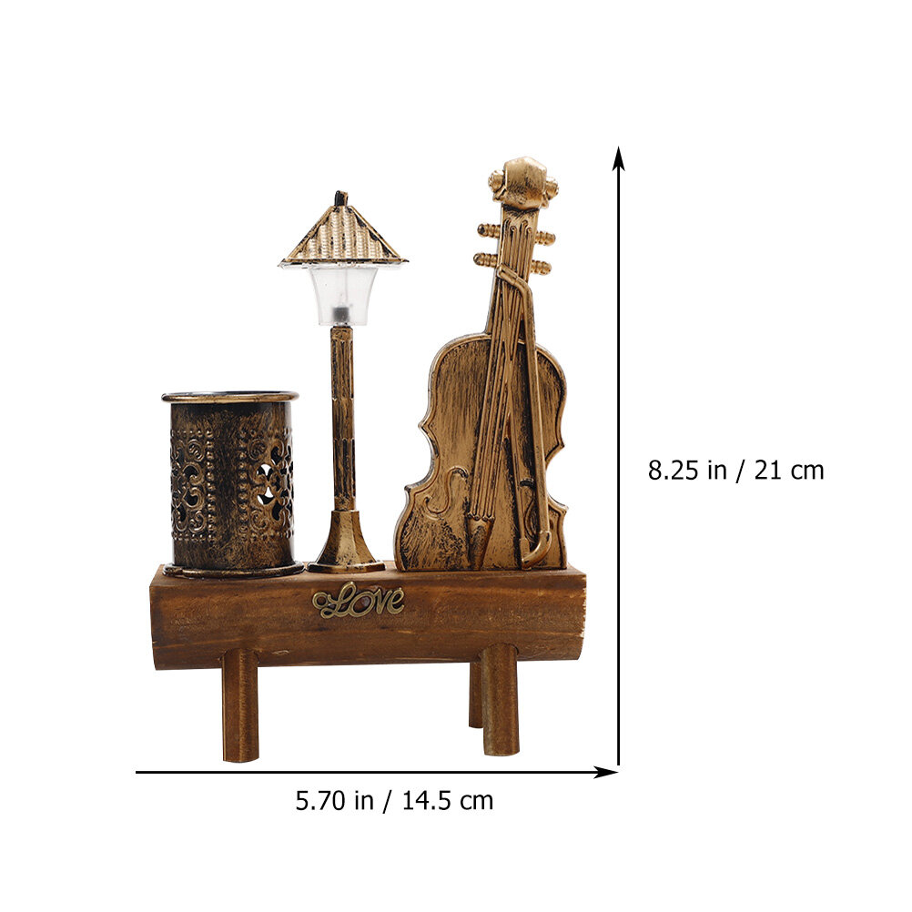Держатель Ручек В Форме Скрипки Надёжный И Прочный 21x14.5cm