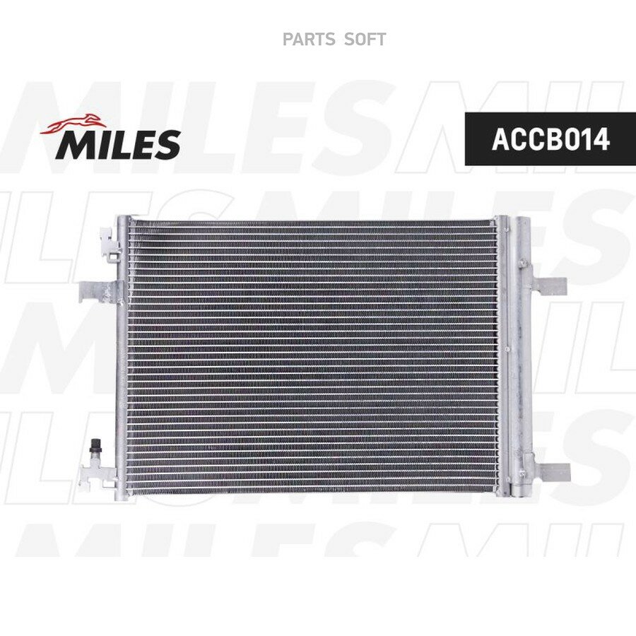 MILES ACCB014 Конденсер CHEVROLET CRUZE 10-/OPEL ASTRA J 09- ()